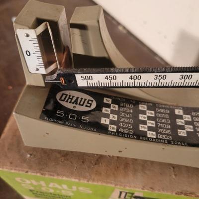 Ohaus 5“¢0“¢5 Precision Reloading Scale (TR-DW) | EstateSales.org