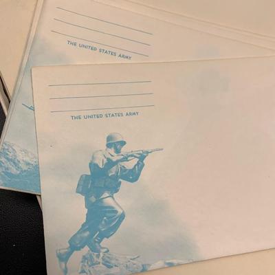 US Army Stationary / Writing Paper Set In Box - Lot 856 | EstateSales.org
