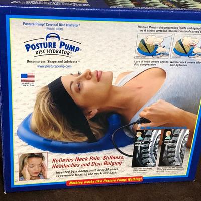 POSTURE PUMP NECK PAIN RELIEF CERVICAL DISC HYDRATOR | EstateSales.org