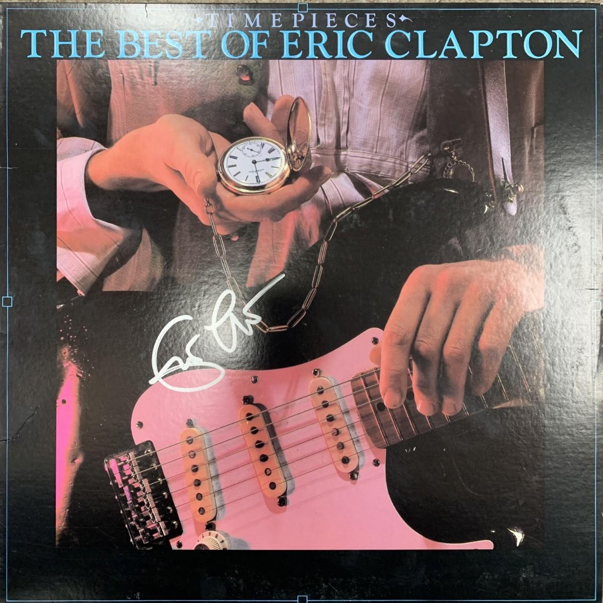 Eric Clapton The Best of Eric Clapton signed album | EstateSales.org