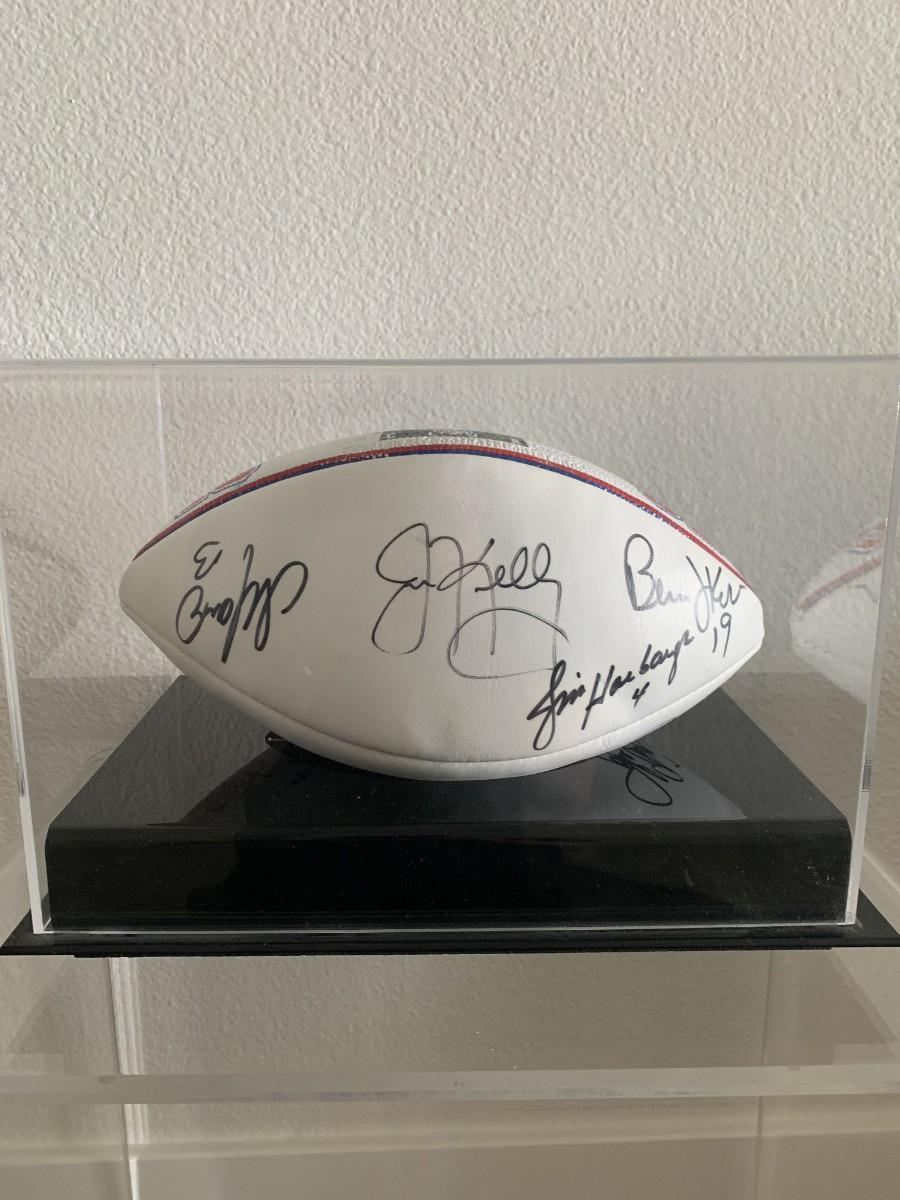 Quarterback Club John Elway, Phil Simms and friends 1992 signed ...