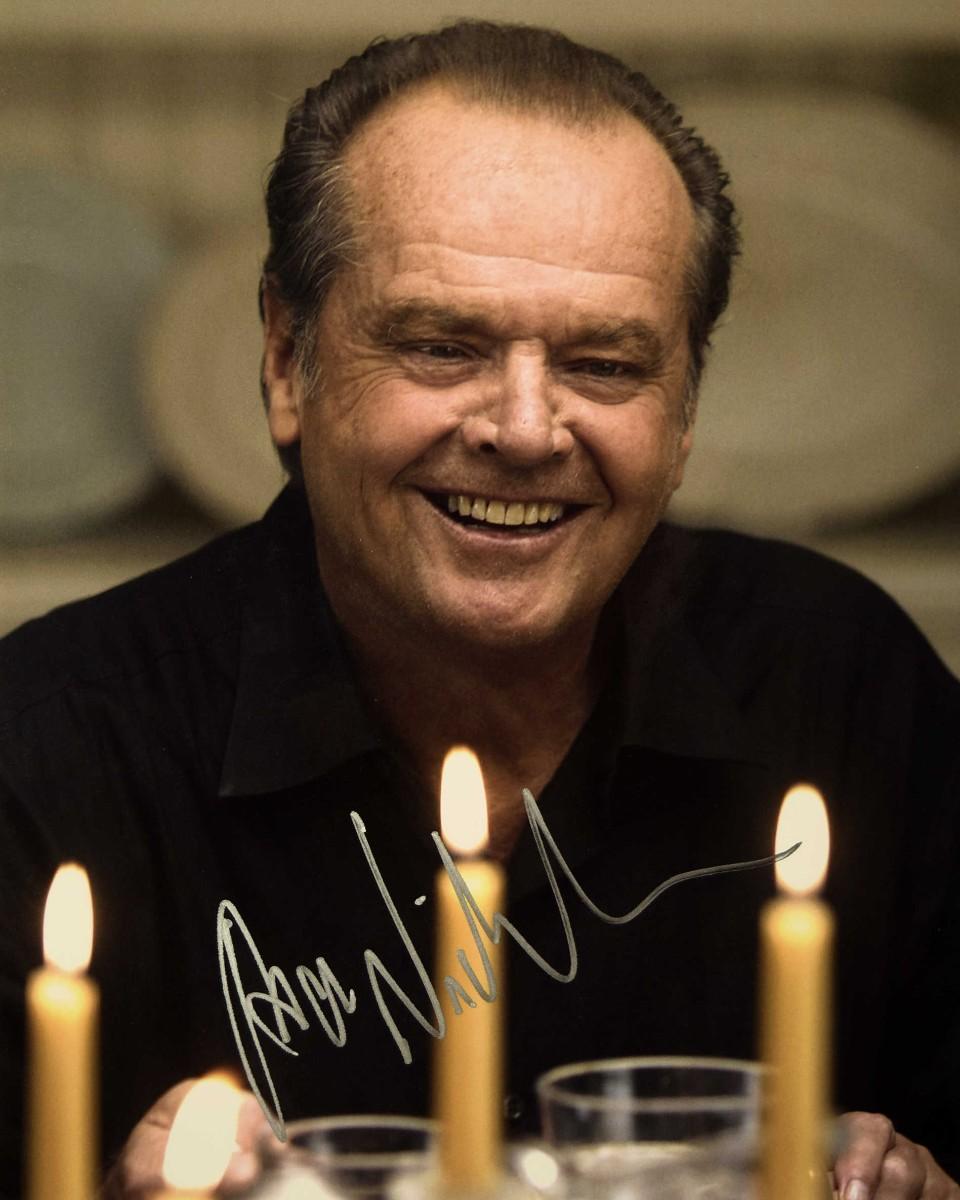 Jack Nicholson signed portrait photo | EstateSales.org
