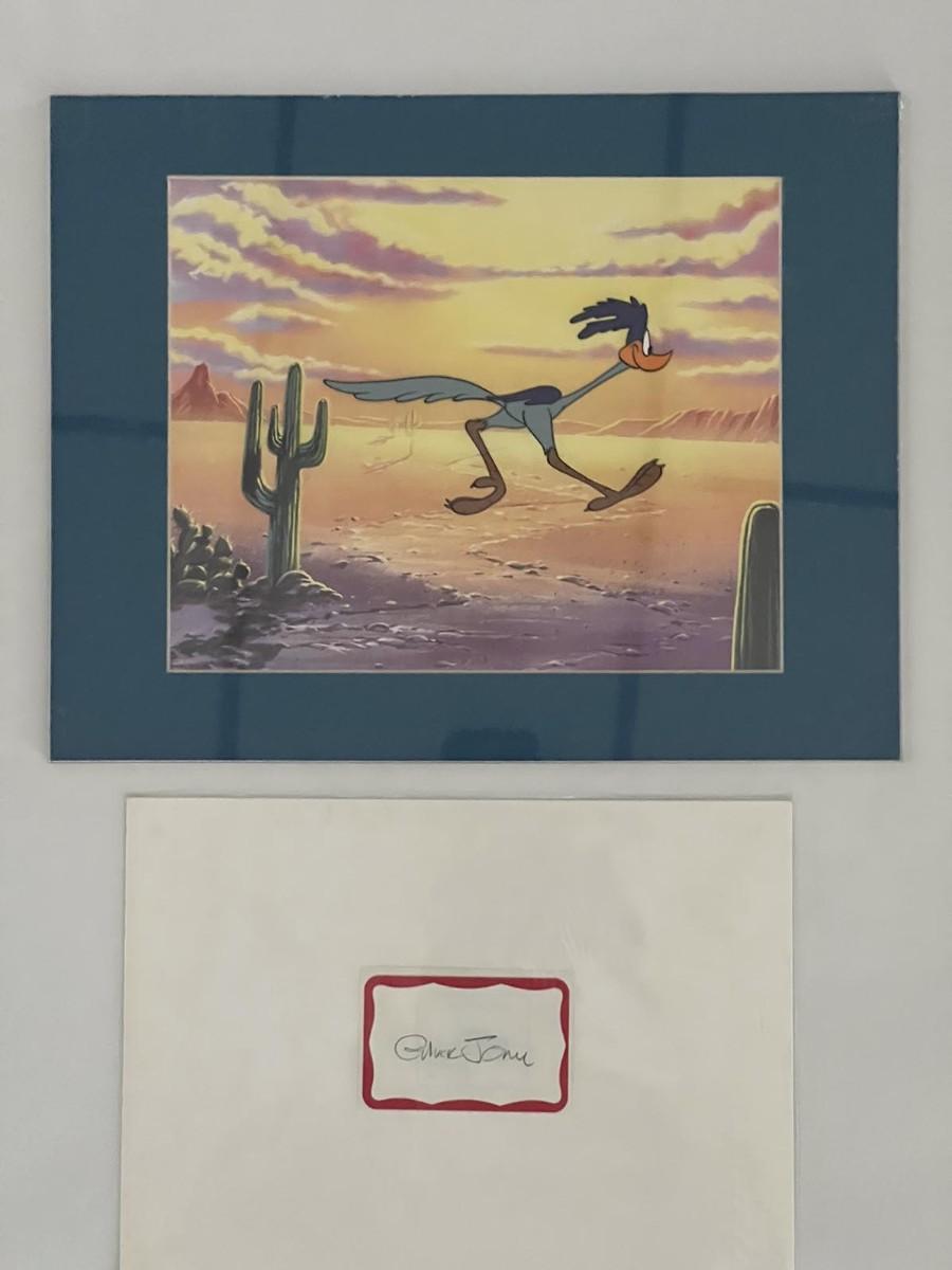 Roadrunner sericel signed by Chuck Jones | EstateSales.org