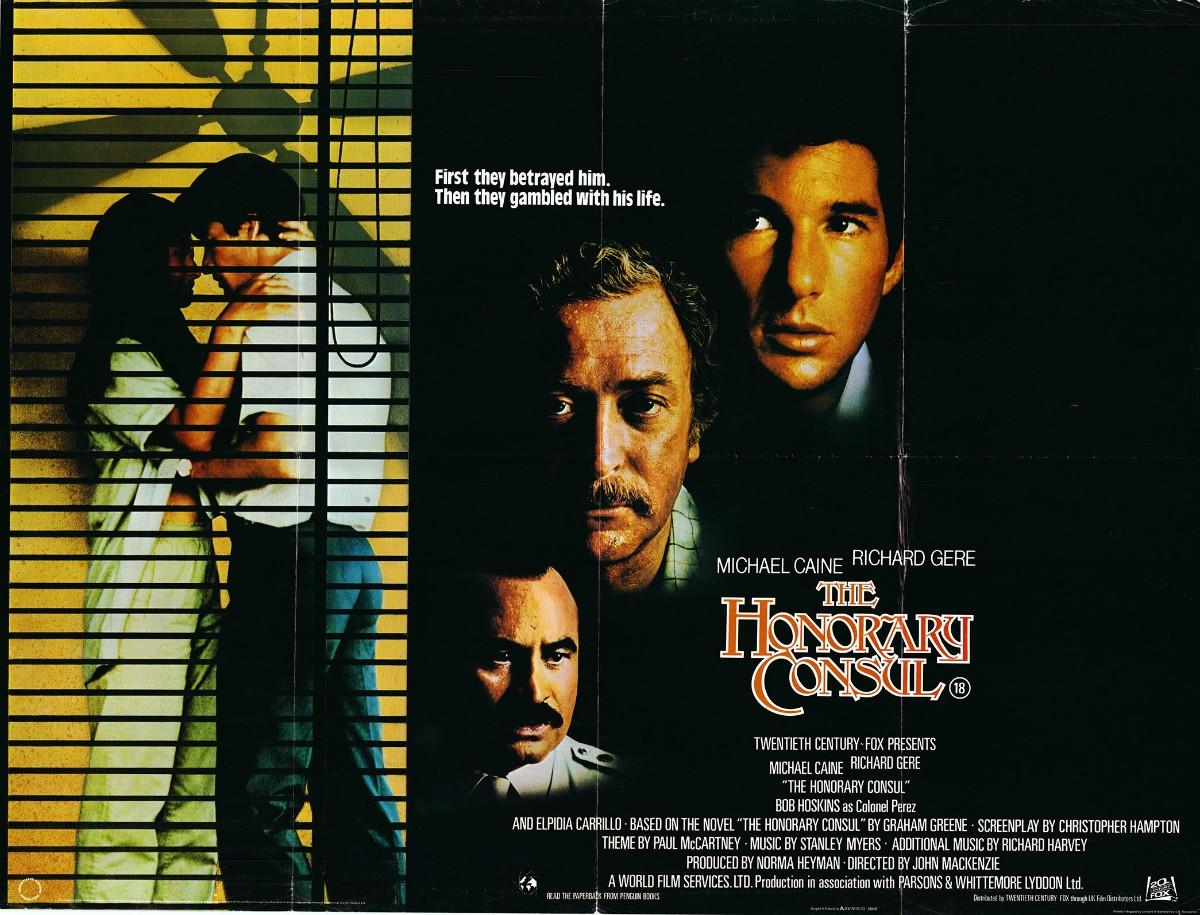 The Honorary Consul Original 1983 Vintage British Quad Poster ...