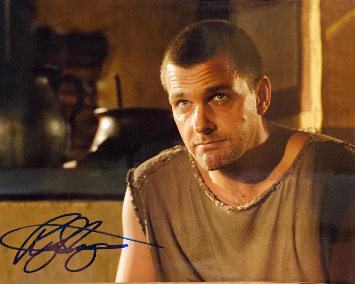 Rome Ray Stevenson signed photo | EstateSales.org