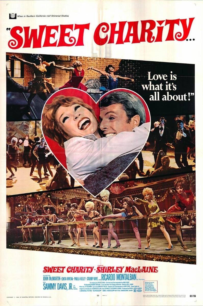 Sweet Charity original 1969 vintage one sheet movie poster ...