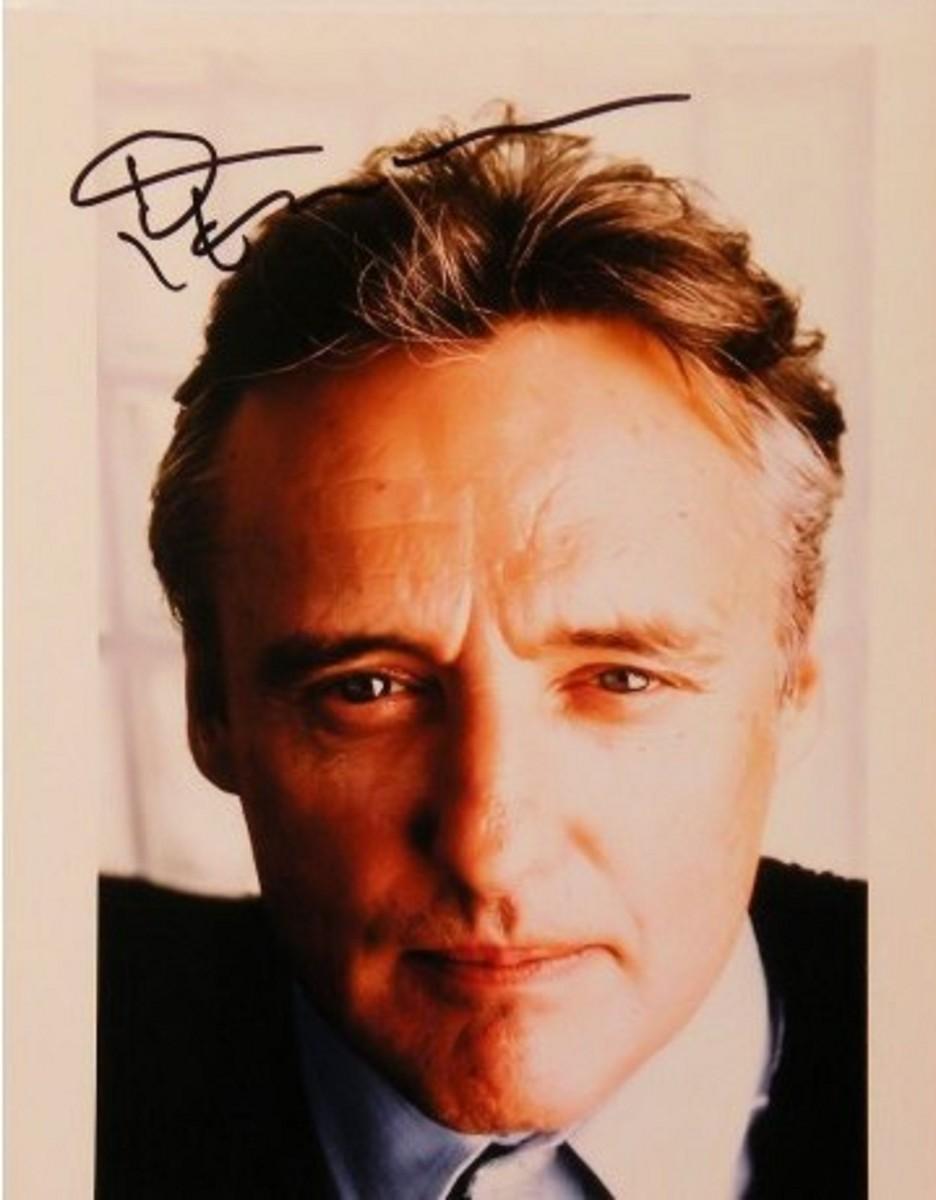 Dennis Hopper signed portrait photo | EstateSales.org