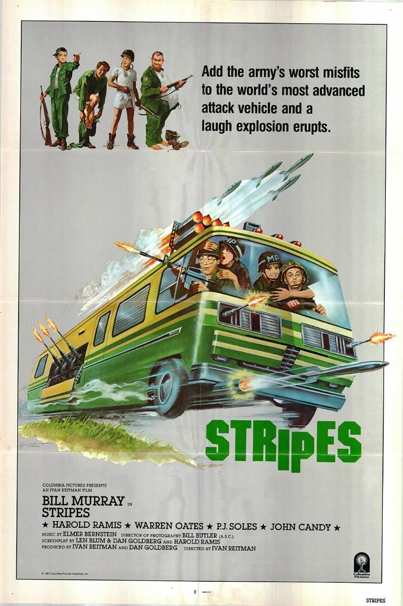 Stripes original 1981 vintage one sheet poster | EstateSales.org