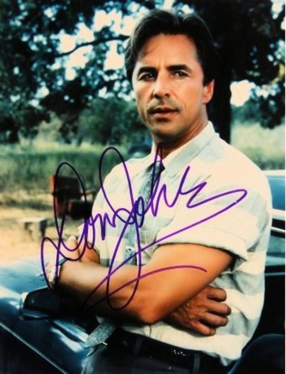 Don Johnson signed photo | EstateSales.org