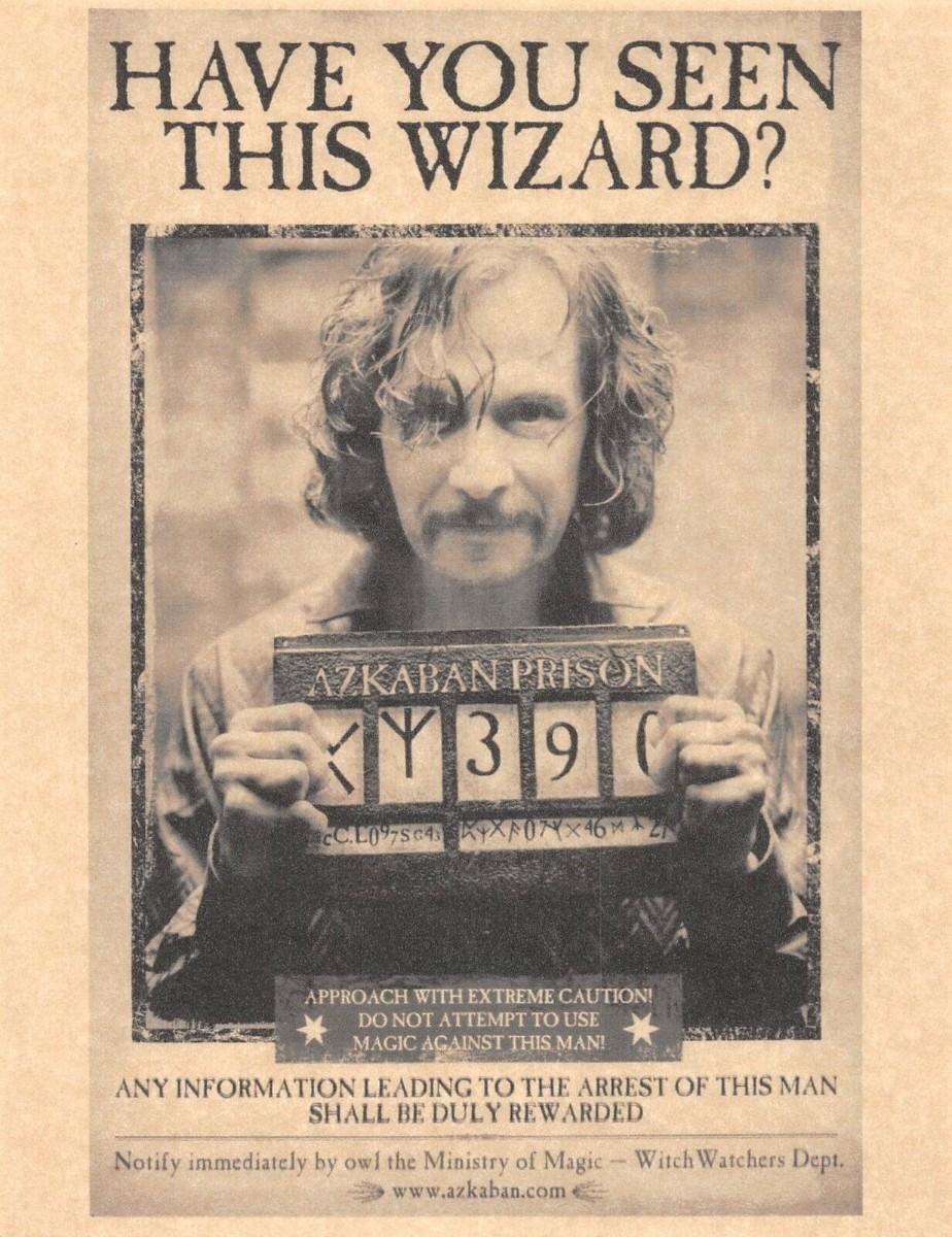 Harry Potter Wanted poster | EstateSales.org