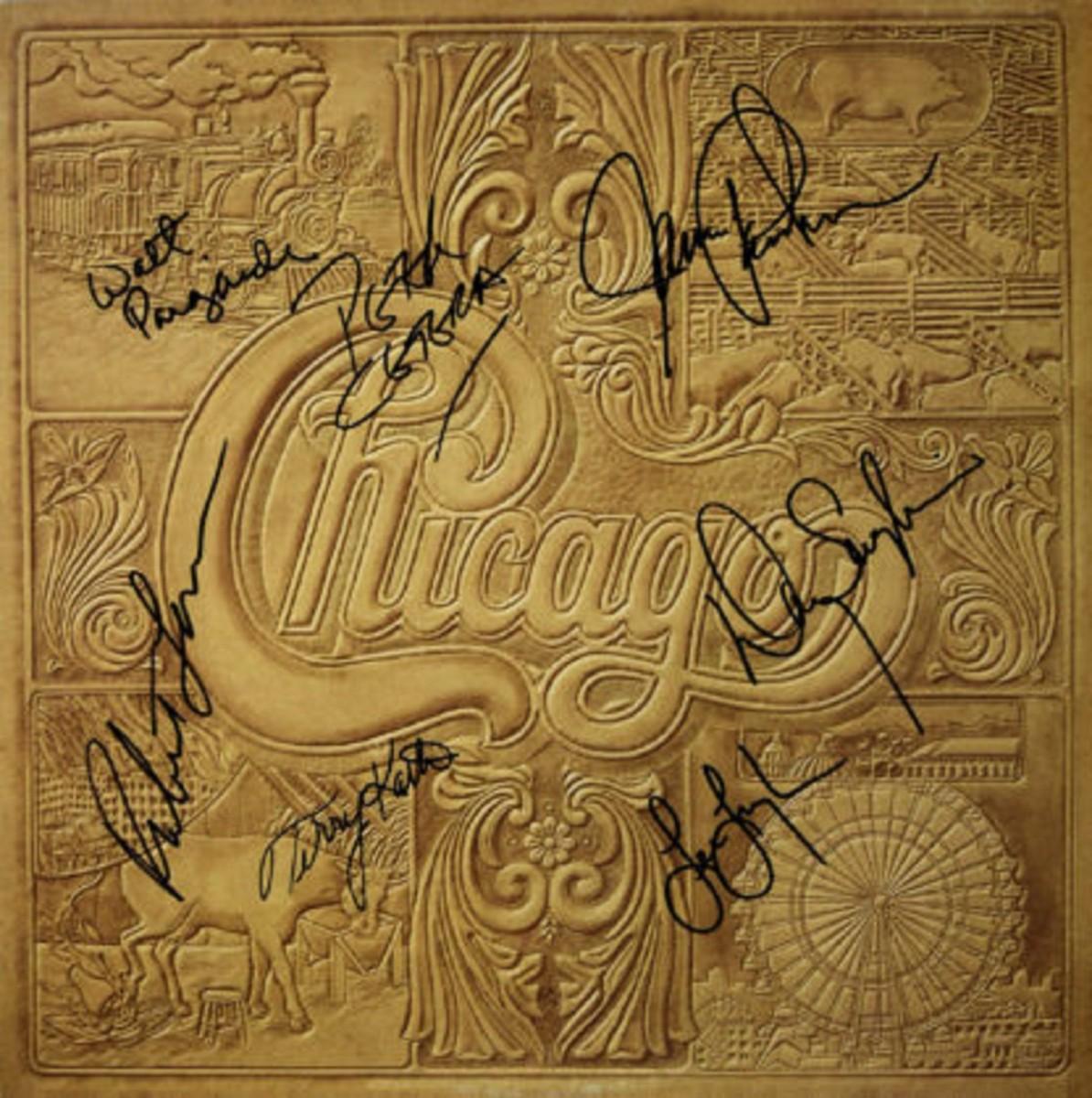 Chicago Chicago VII signed album | EstateSales.org