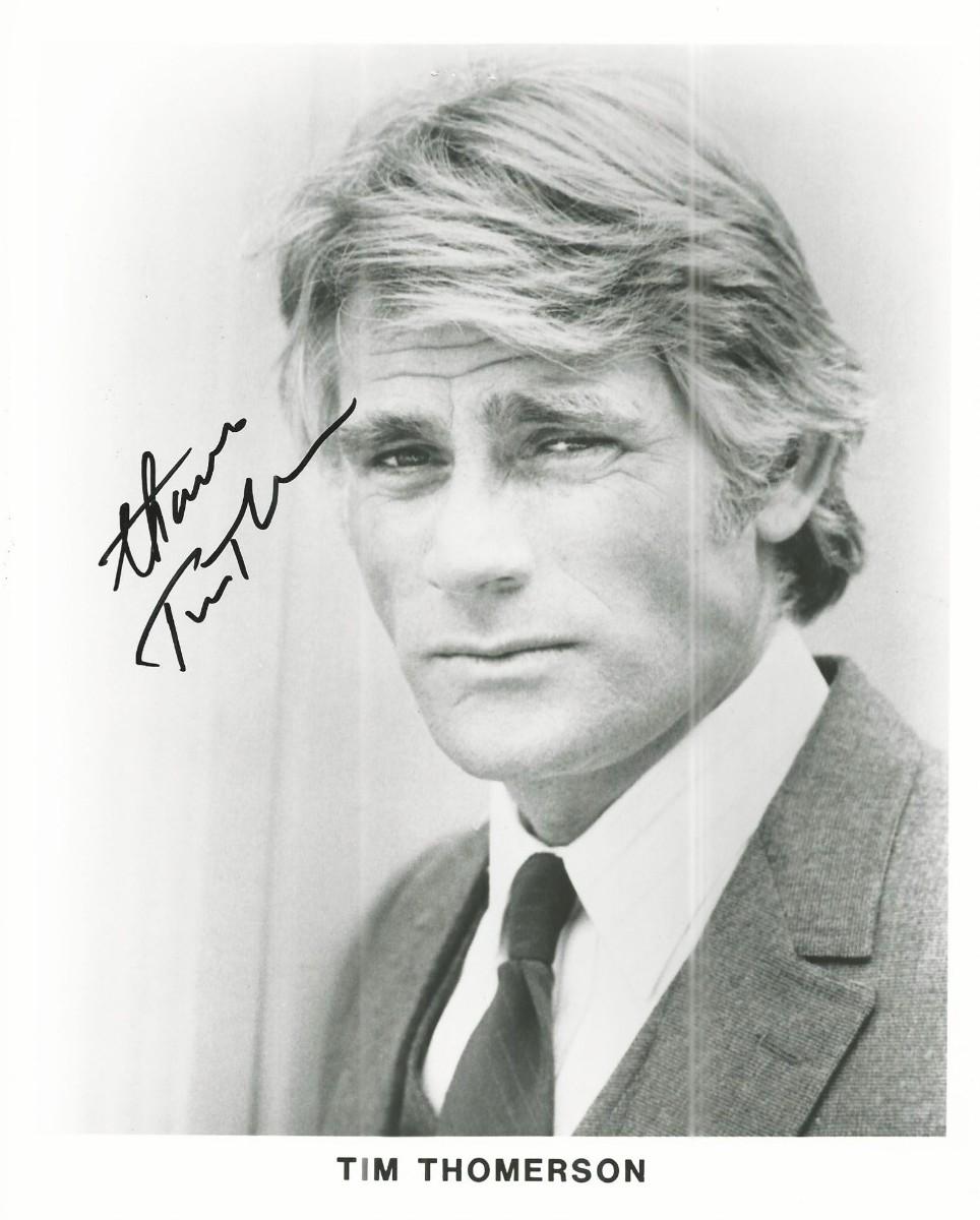 Tim Thomerson signed photo | EstateSales.org