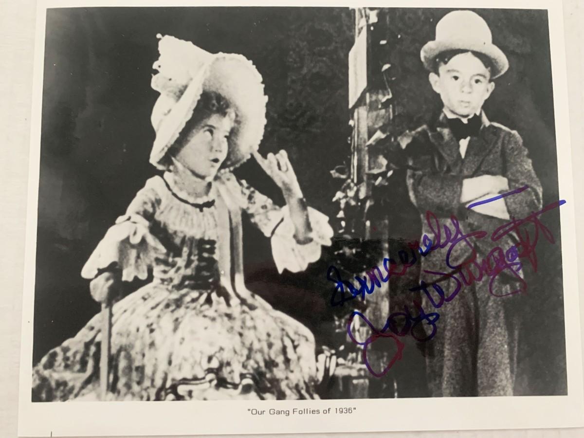 Our Gang Follies of 1936 Joy Wurgaft signed photo | EstateSales.org Our Gang Follies of 1936 Joy Wurgaft signed photo | EstateSales.org