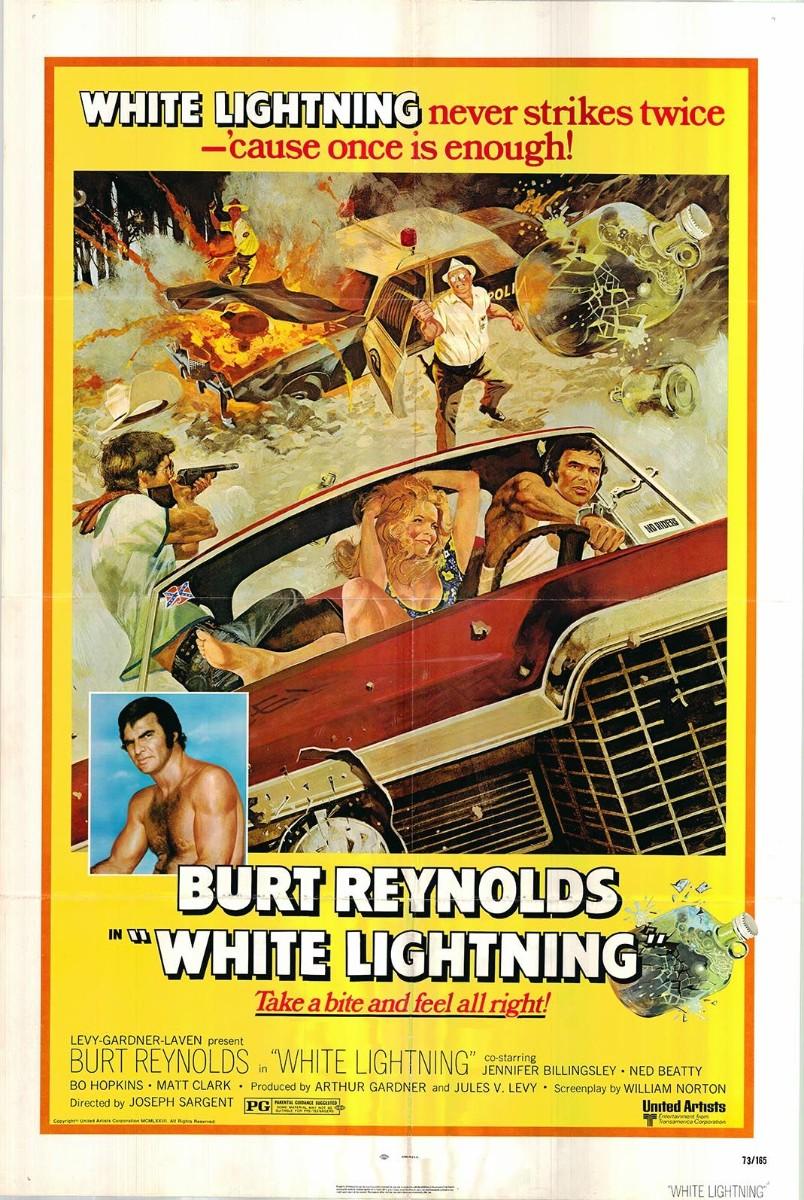 White Lightning original 1973 vintage movie poster | EstateSales.org