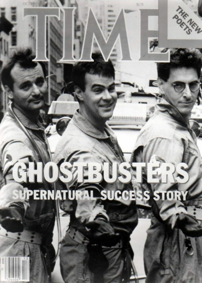 Ghostbusters Time Magazine movie prop print | EstateSales.org