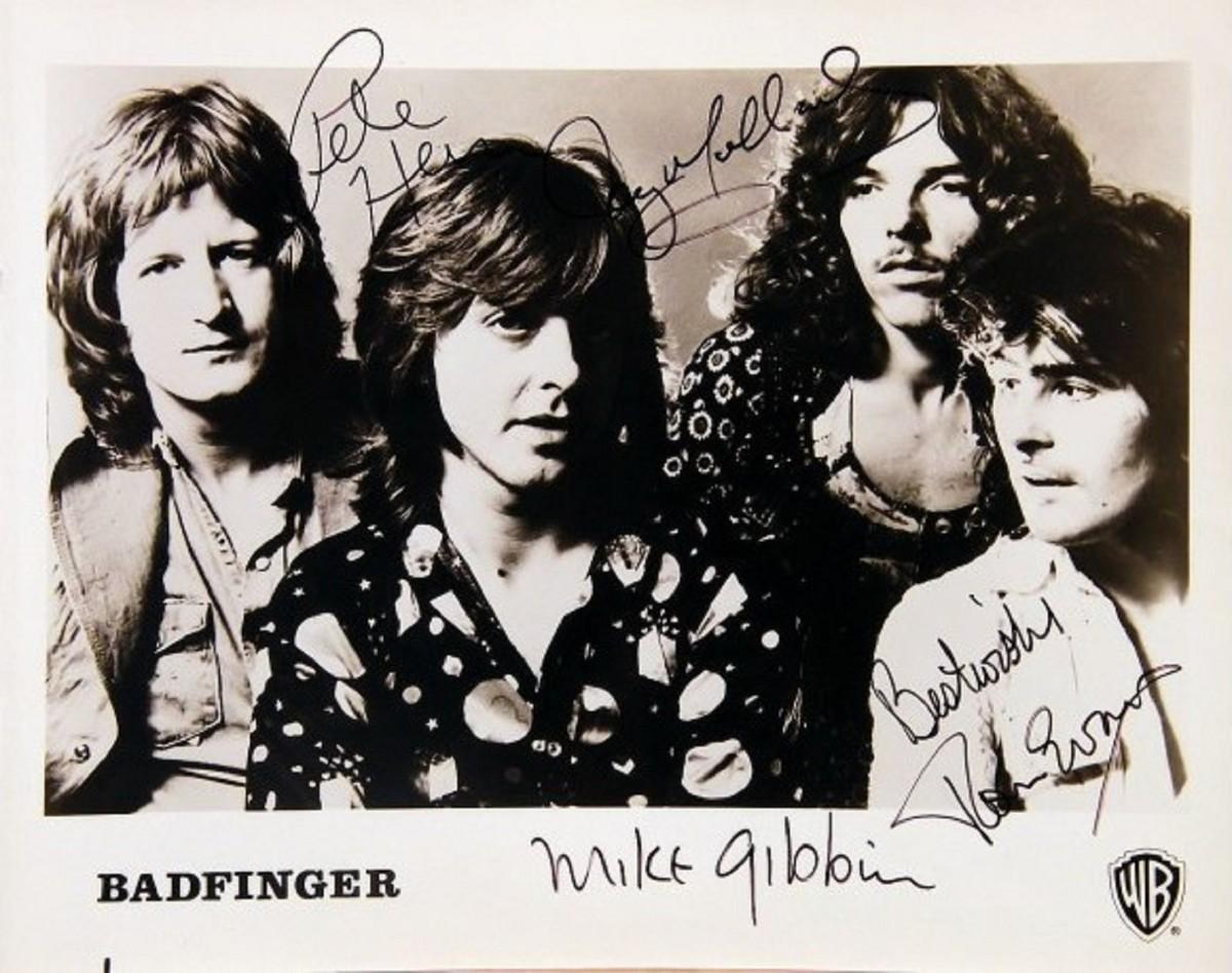 Badfinger signed photo | EstateSales.org