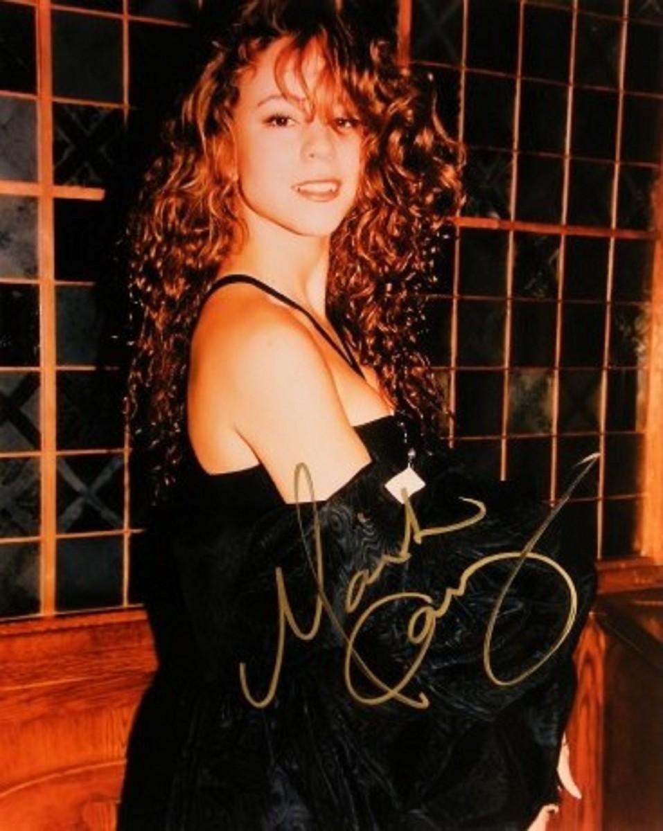 Mariah Carey signed photo | EstateSales.org