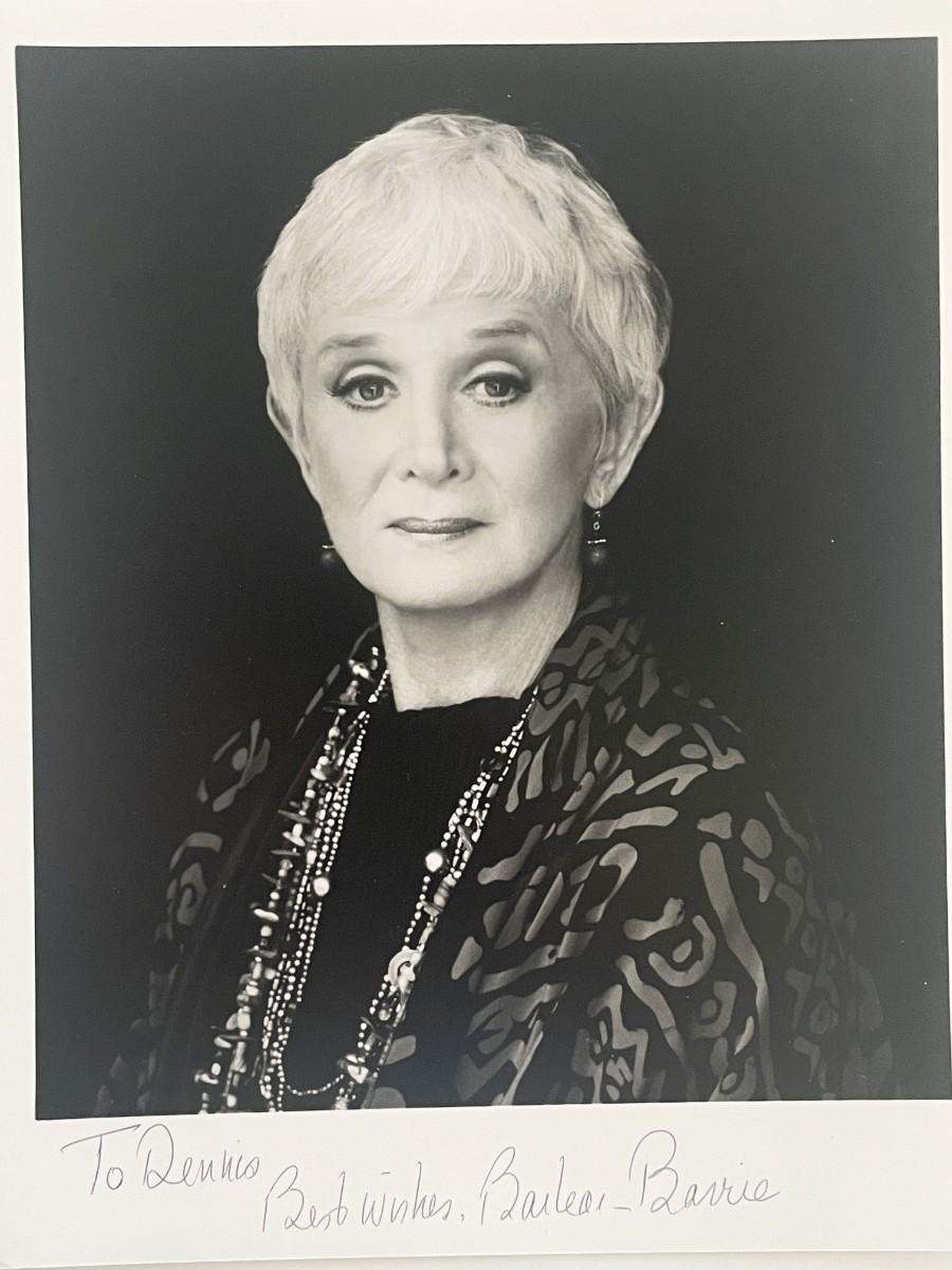 Barbara Barrie signed photo | EstateSales.org