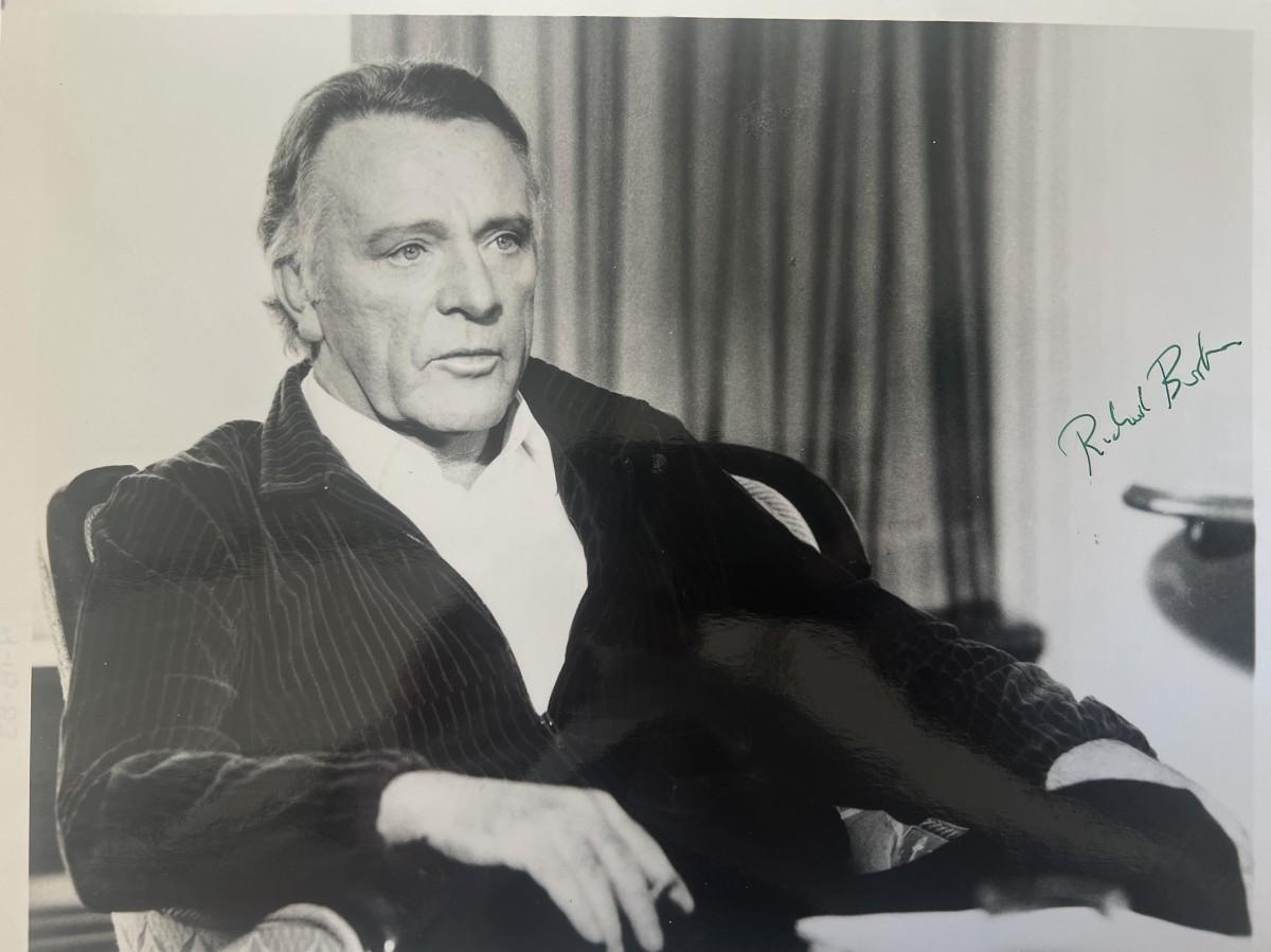 Richard Burton signed photo | EstateSales.org Richard Burton signed photo | EstateSales.org