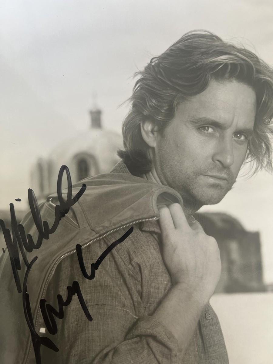 Michael Douglas signed photo | EstateSales.org