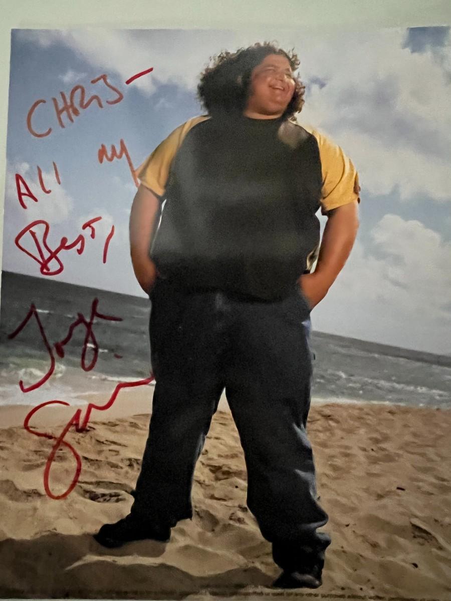 Lost Jorge Garcia signed photo | EstateSales.org
