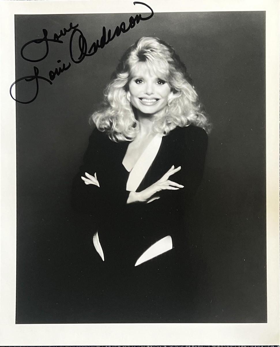 WKRP Loni Anderson signed photo | EstateSales.org
