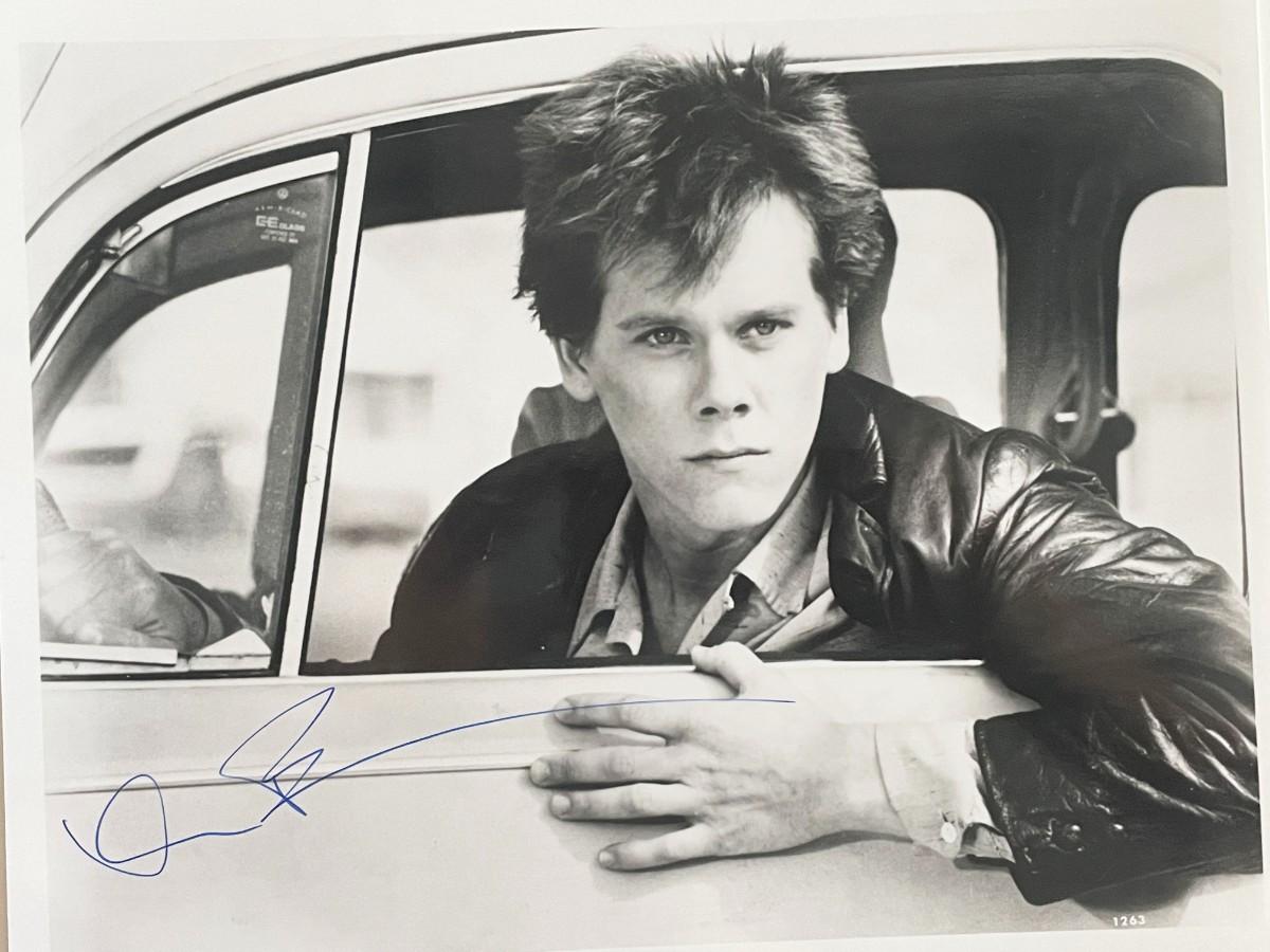 Footlose Kevin Bacon signed photo | EstateSales.org