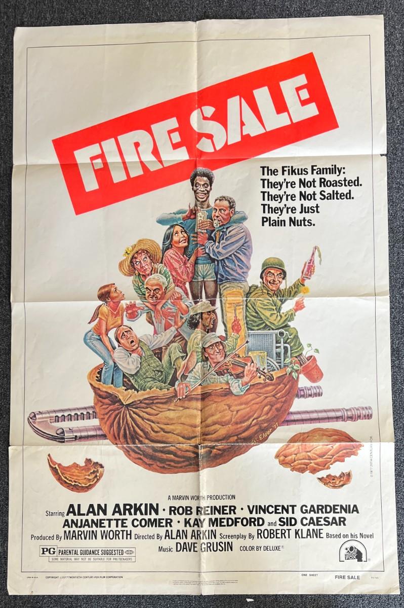 Fire Sale vintage movie poster | EstateSales.org