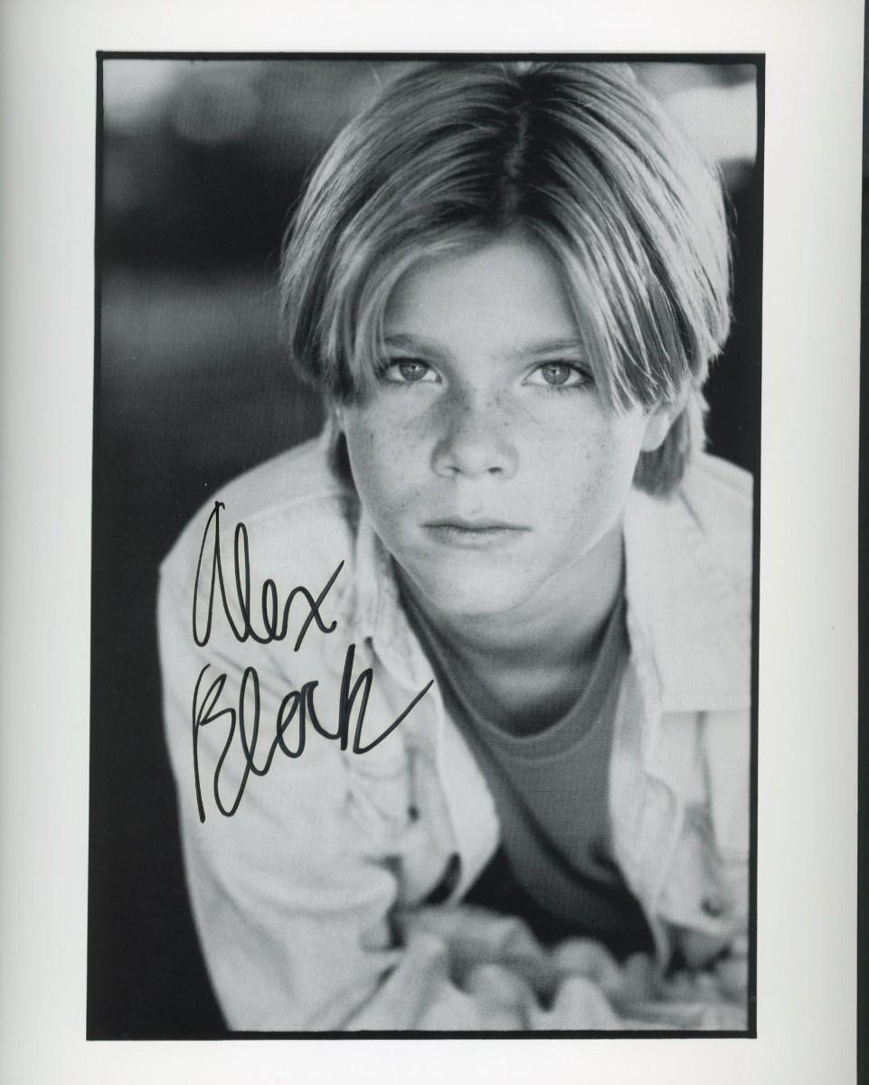 Alex Black signed photo | EstateSales.org