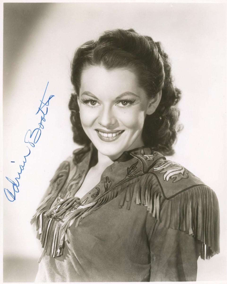 Adrian Booth signed photo | EstateSales.org