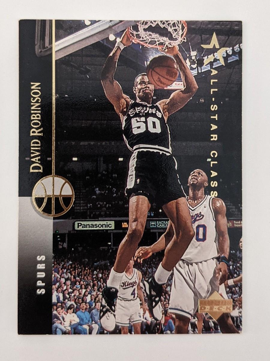 David Robinson Basketball Trading Card - Upper Deck All-Star Class #96 ...