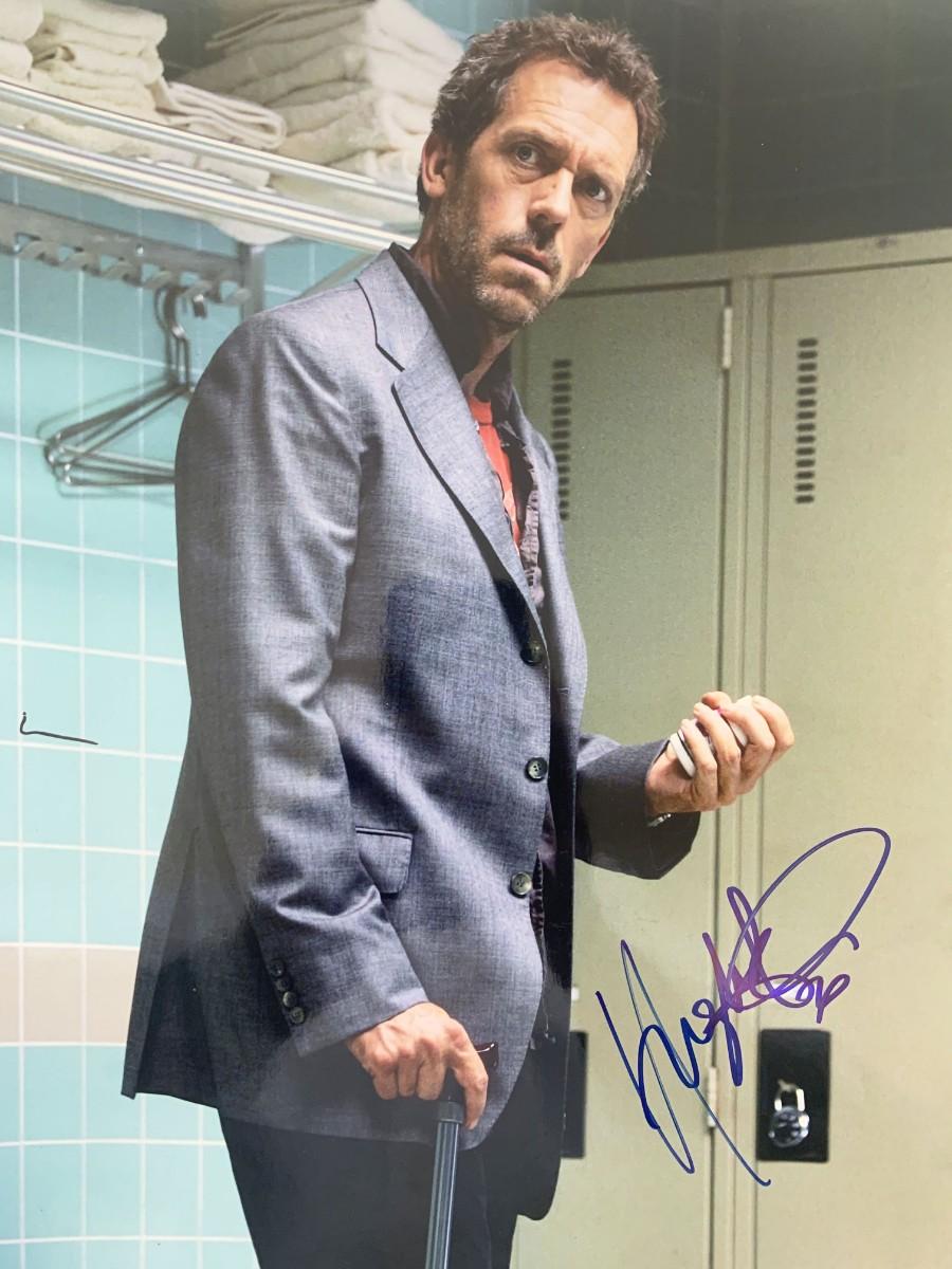 House Hugh Laurie signed photo | EstateSales.org