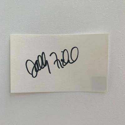 Sally Field original signature | EstateSales.org