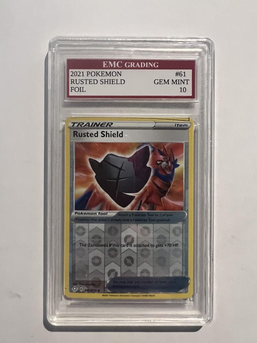 2021 Pokemon Rusted Shield card | EstateSales.org