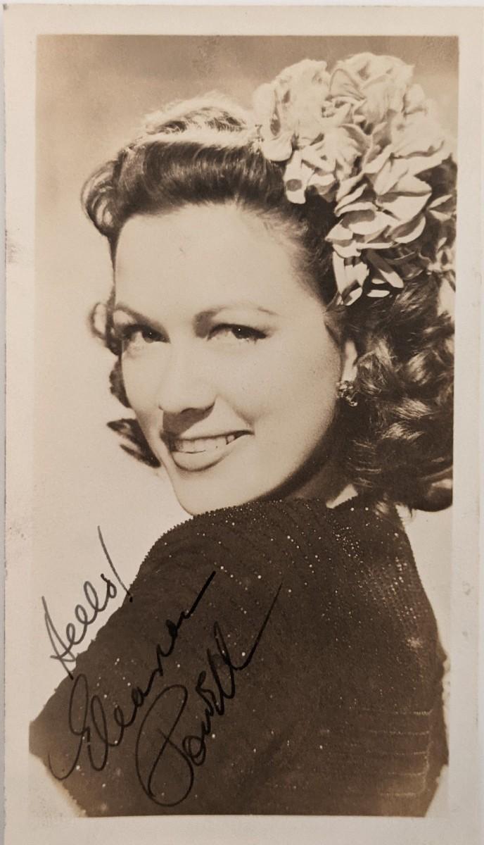 Eleanor Powell Signed Photo | EstateSales.org