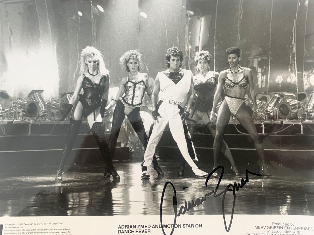 Dance Fever Adrian Zmed signed photo | EstateSales.org