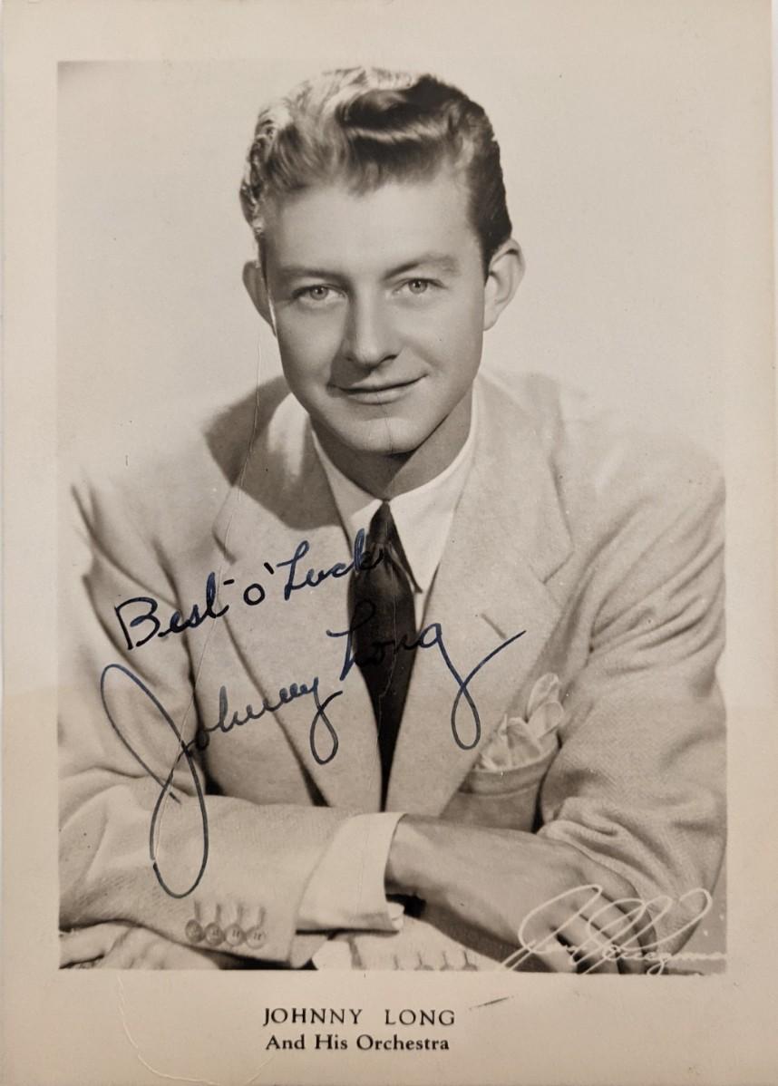 Johnny Long Signed Photo | EstateSales.org
