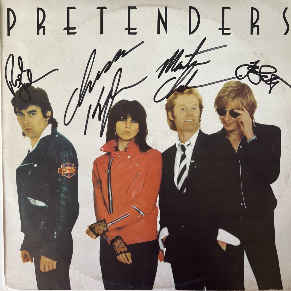 The Pretenders signed debut album "Pretenders" | EstateSales.org