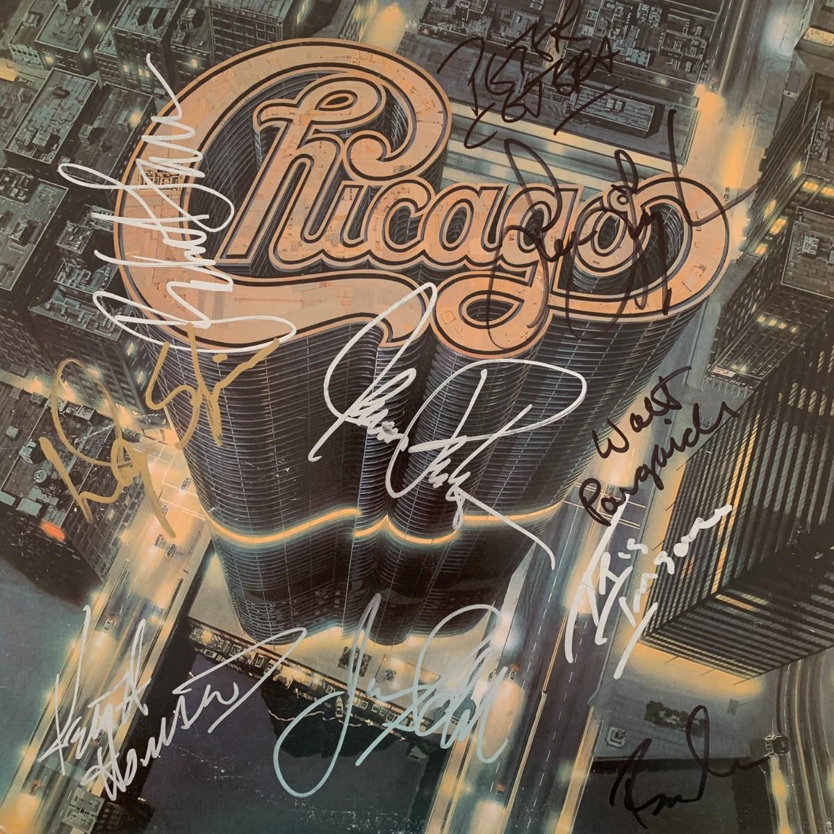 Chicago 13 signed album | EstateSales.org