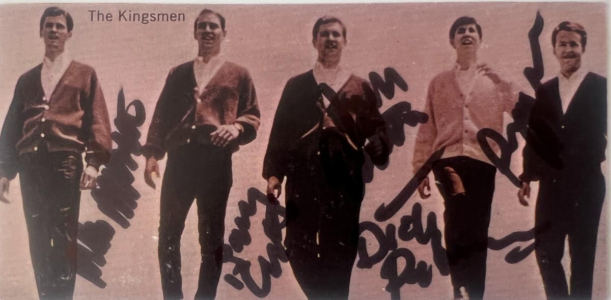 The Kingsmen signed photo | EstateSales.org