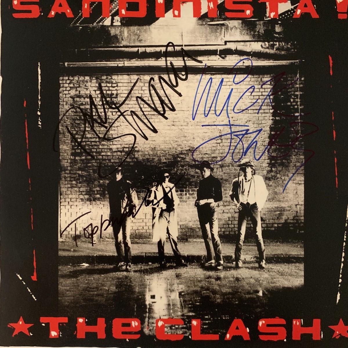 The Clash signed record sadinista | EstateSales.org