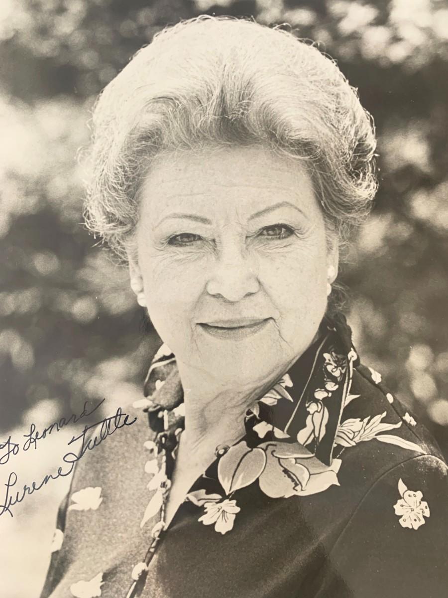 Lurene Tuttle signed photo | EstateSales.org