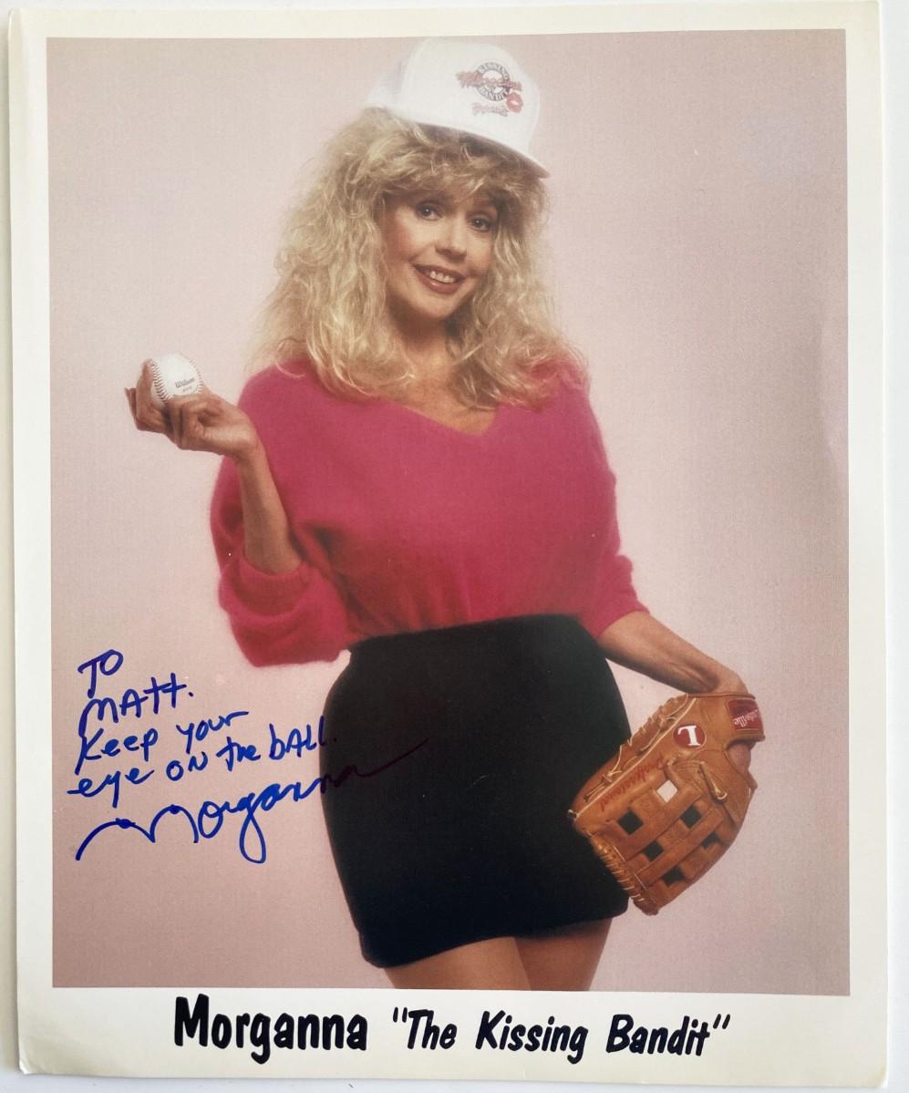 Morganna signed photo | EstateSales.org