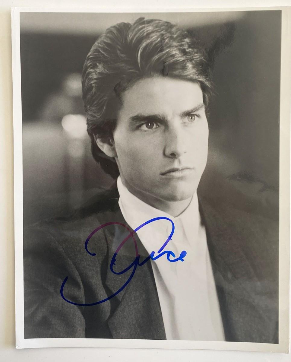 Tom Cruise signed photo | EstateSales.org