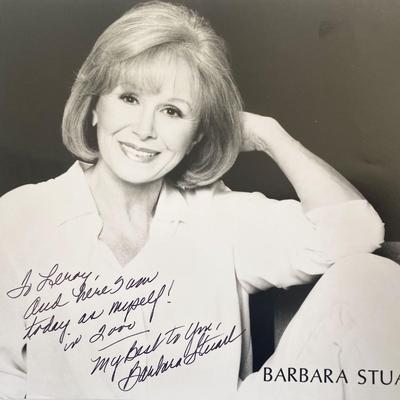 Barbara Stuart signed photo | EstateSales.org