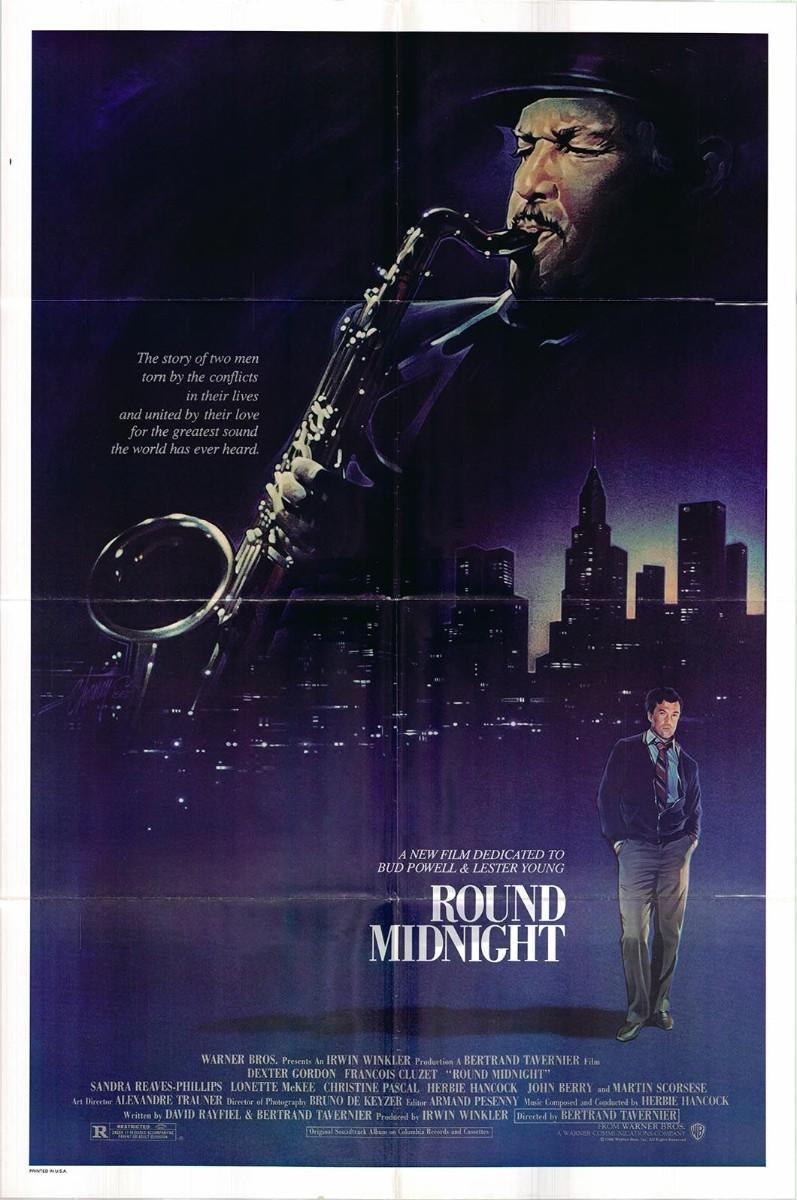 Round Midnight original 1986 poster | EstateSales.org