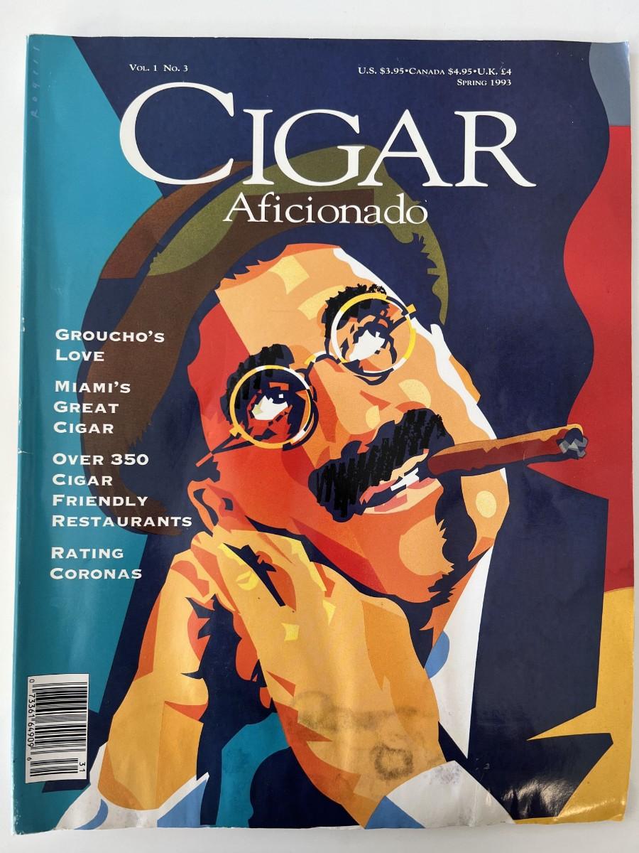 Cigar Aficionado Groucho Marx edition 3 | EstateSales.org