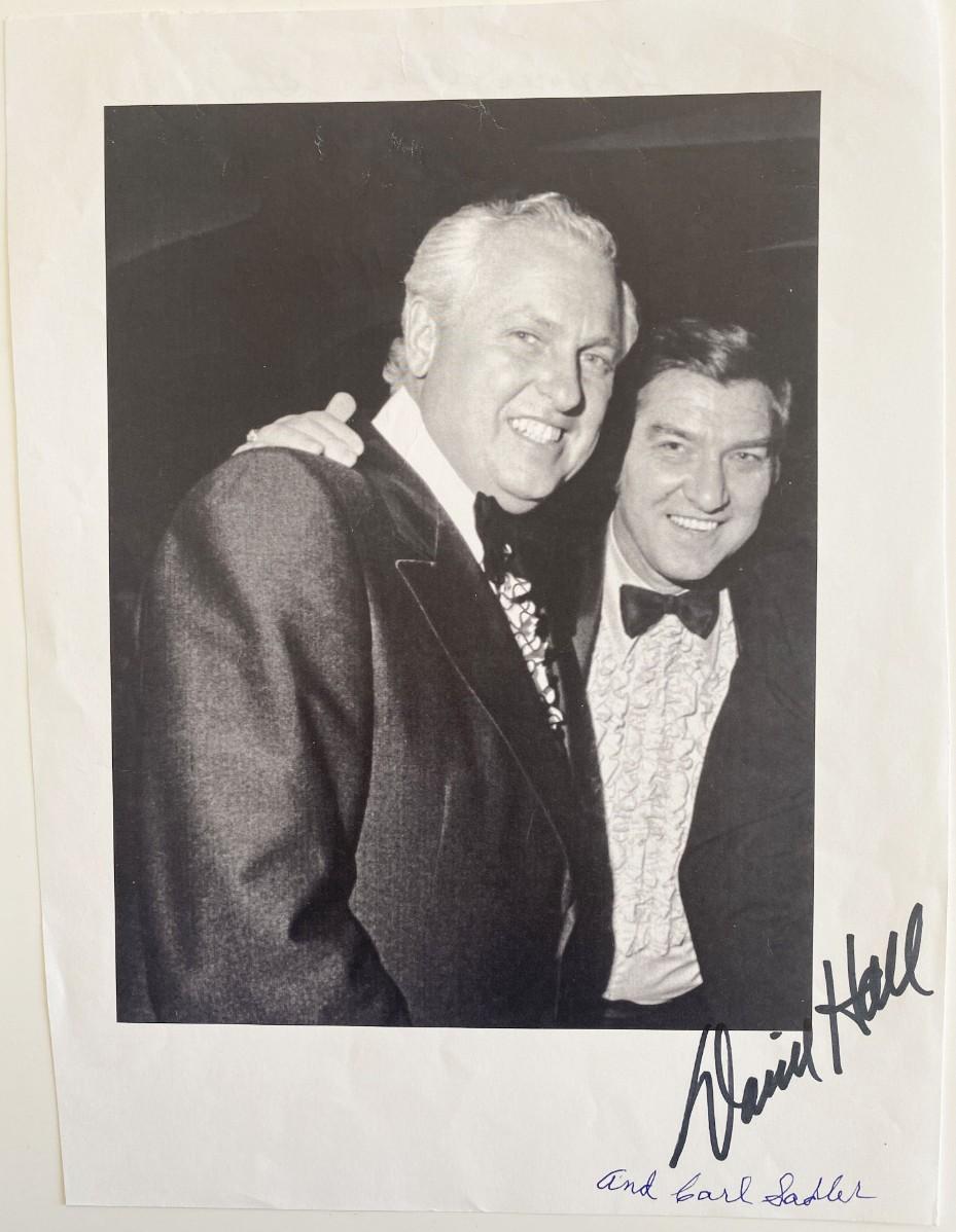David Hall and Carl Sadler signed photo | EstateSales.org