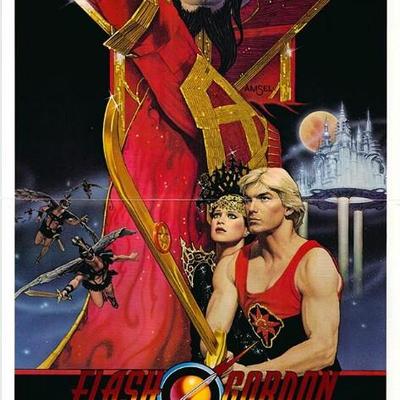 Flash Gordon Original 1980 Vintage Insert Card | EstateSales.org