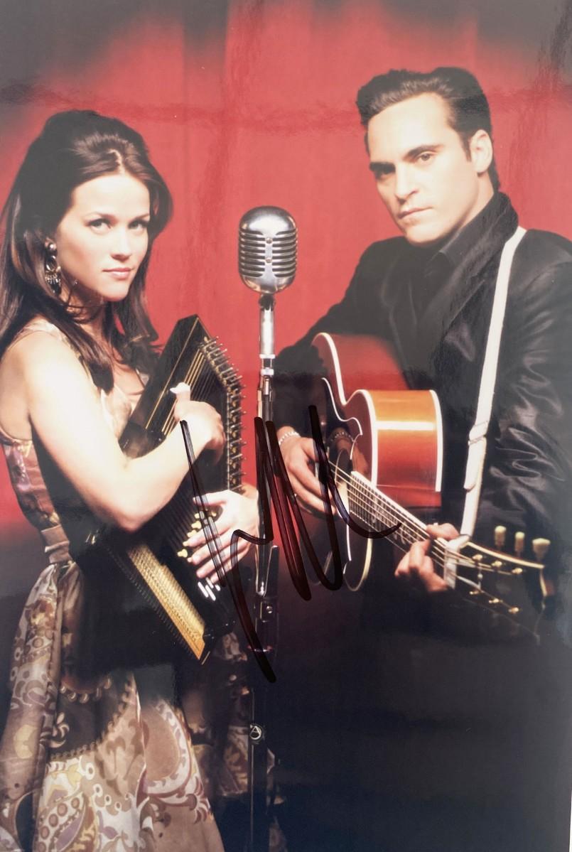 Walk the Line Joaquin Phoenix signed movie photo | EstateSales.org